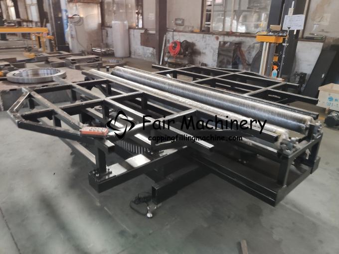 1.5KW 1500mm Skid Wrapping Machine , 110VAC Automatic Pallet Shrink ...